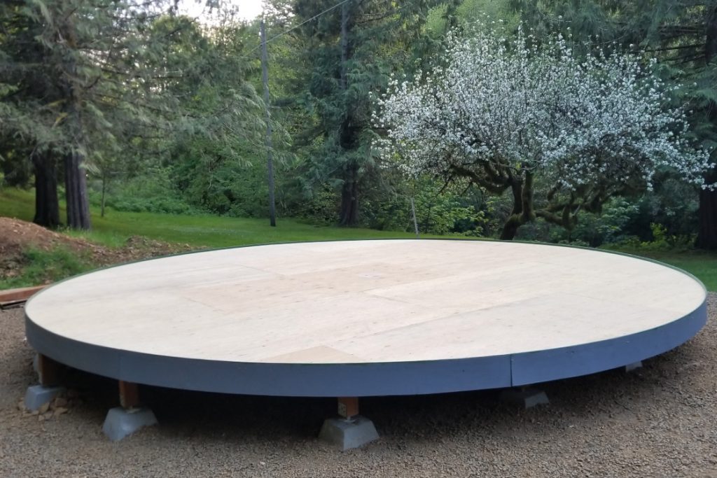 Yurt Platforms - How To Build A Yurt Platform