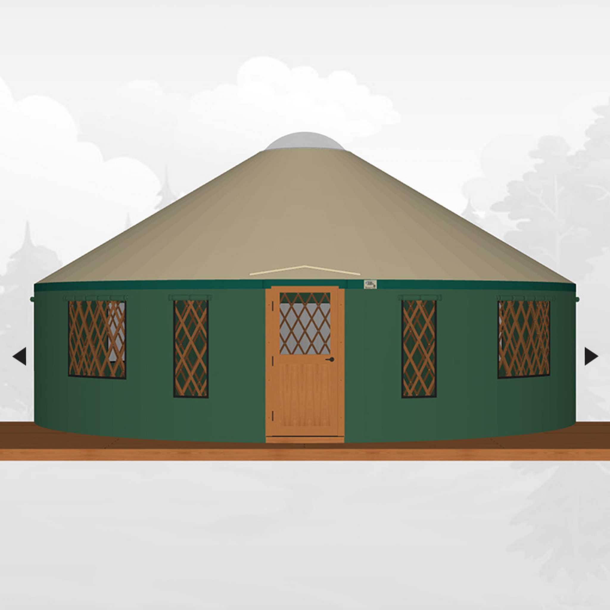 Build Your Yurt with Our Yurt Builder - Pacific Yurts