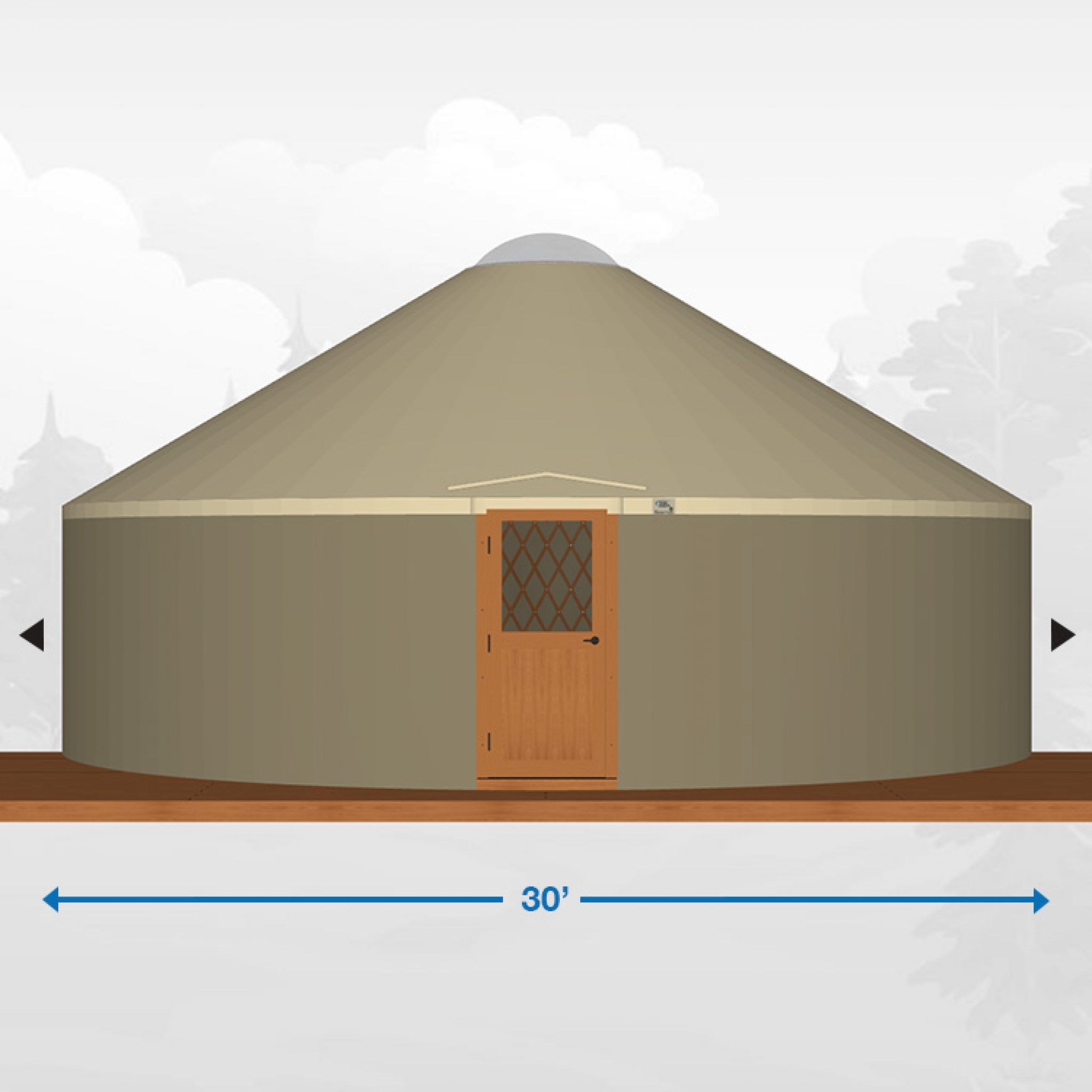 Build Your Yurt with Our Yurt Builder - Pacific Yurts