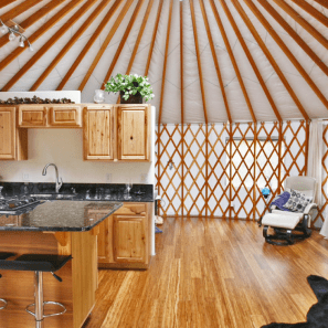 Interior Design - Pacific Yurts