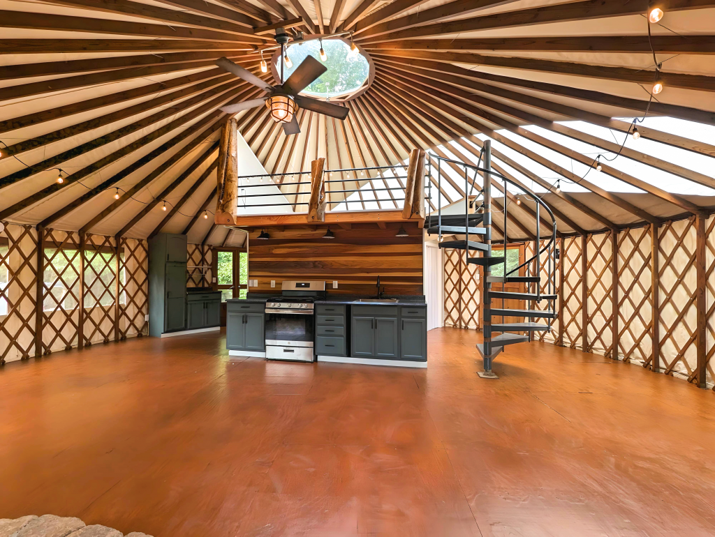 30-foot two-door yurt - Pacific Yurts