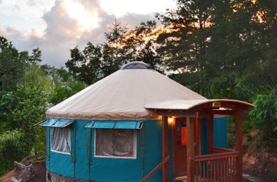 Visually Explore the Interior & Exterior of Our Yurts